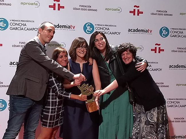 La berciana Ángela Bernardo recibe el Premio Concha García Campoy en la ...