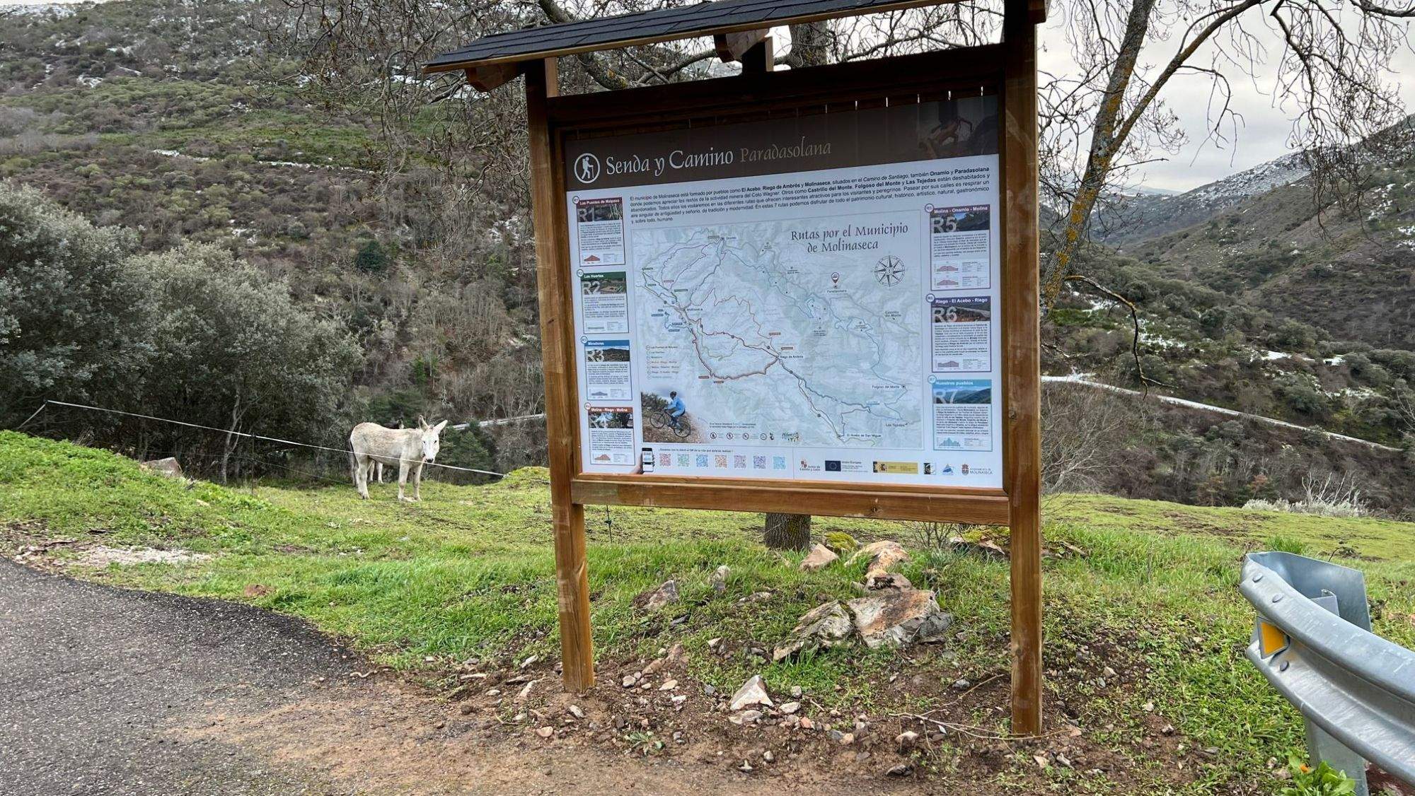 Molinaseca pone en valor 4 nuevas rutas de senderismo con señalización