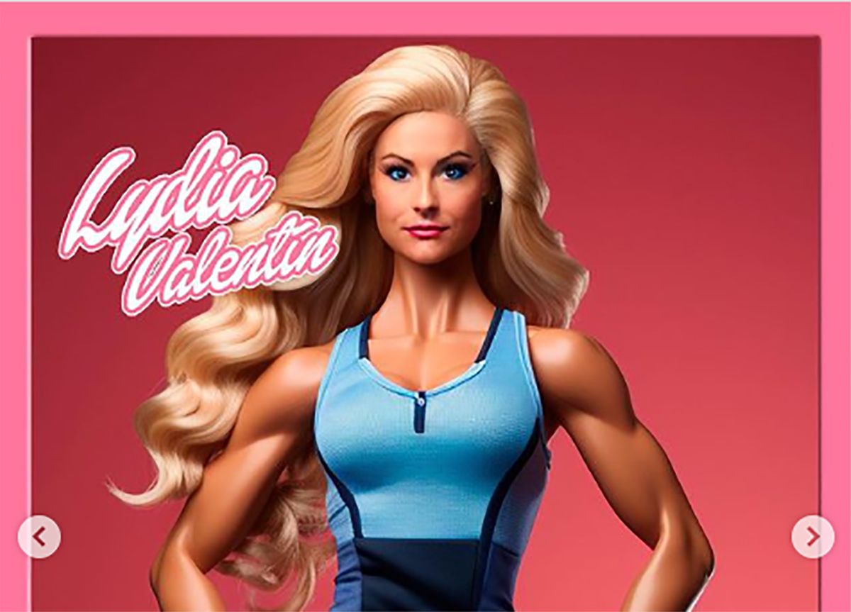 Una Barbie de Lydia Valentín protagonista del homenaje de la marca de ...
