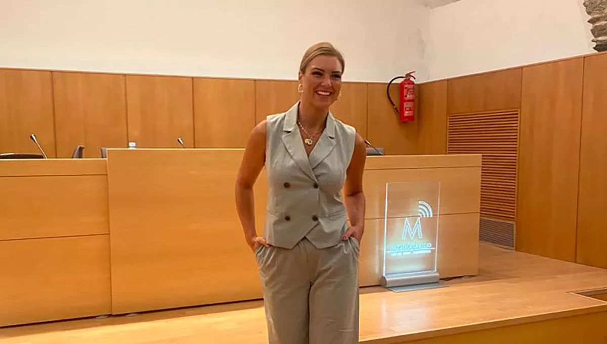 La colaboradora de Telecinco María Jesús Ruiz, protagonista del desfile ...