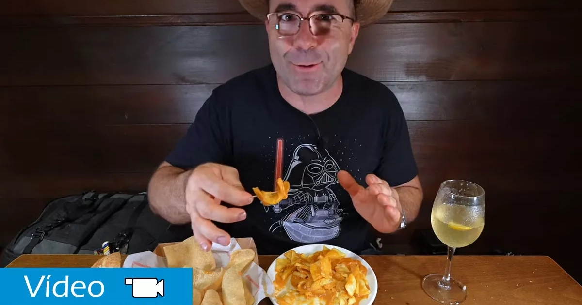 El youtuber Sezar Blue sorprendido por el sabor de las famosas patatas ...