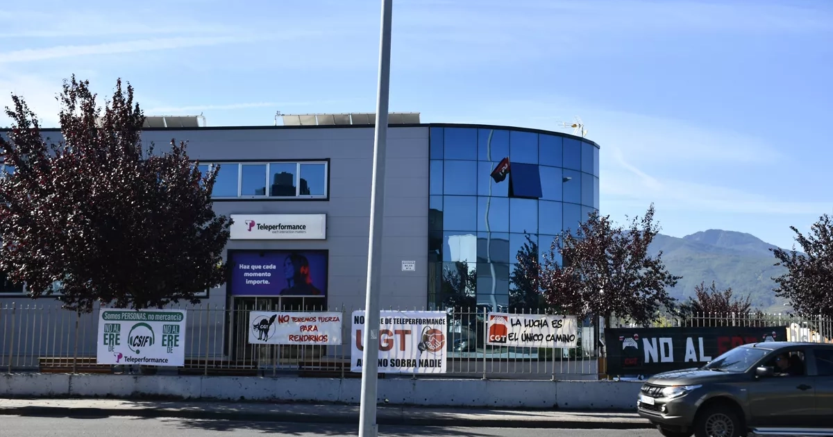 El centro de Ponferrada será el más afectado por el ERE de Teleperformance según CGT