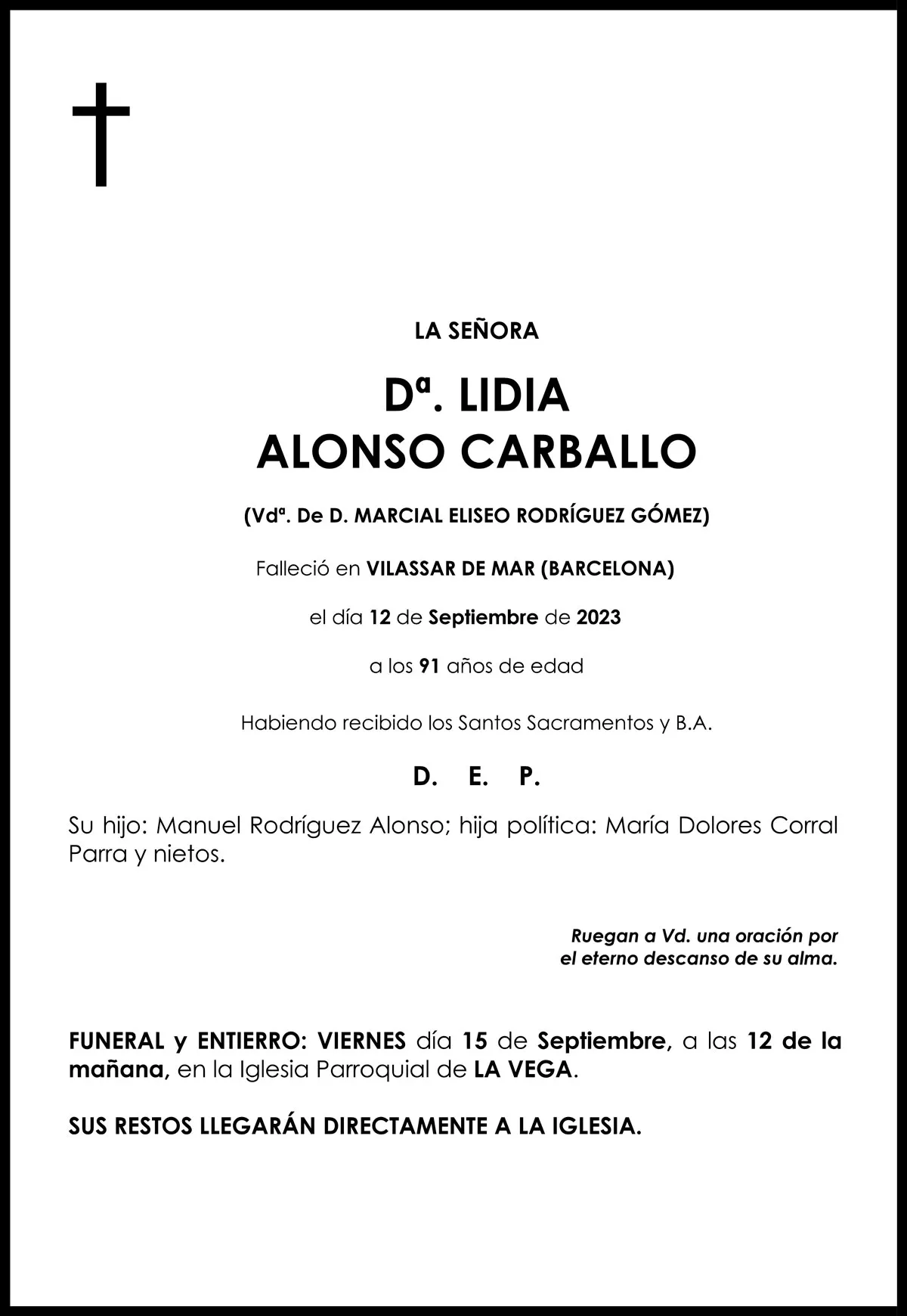 LIDIA ALONSO CARBALLO
