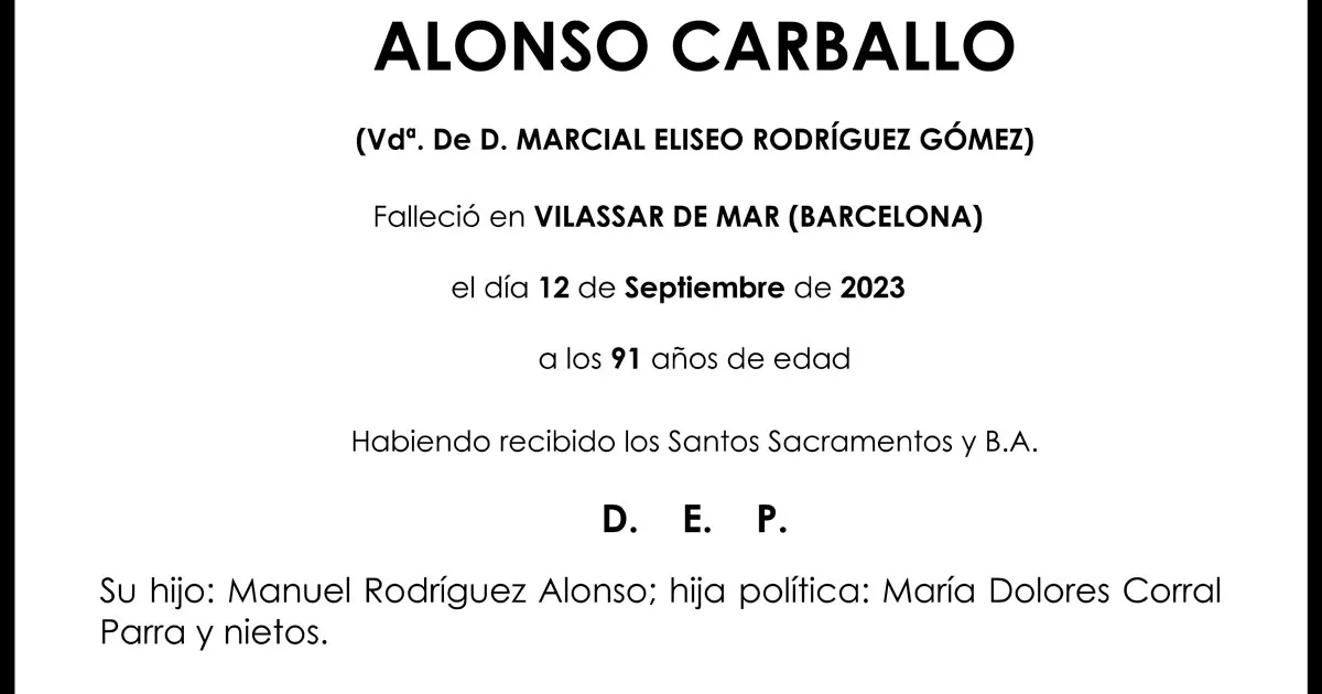 LIDIA ALONSO CARBALLO