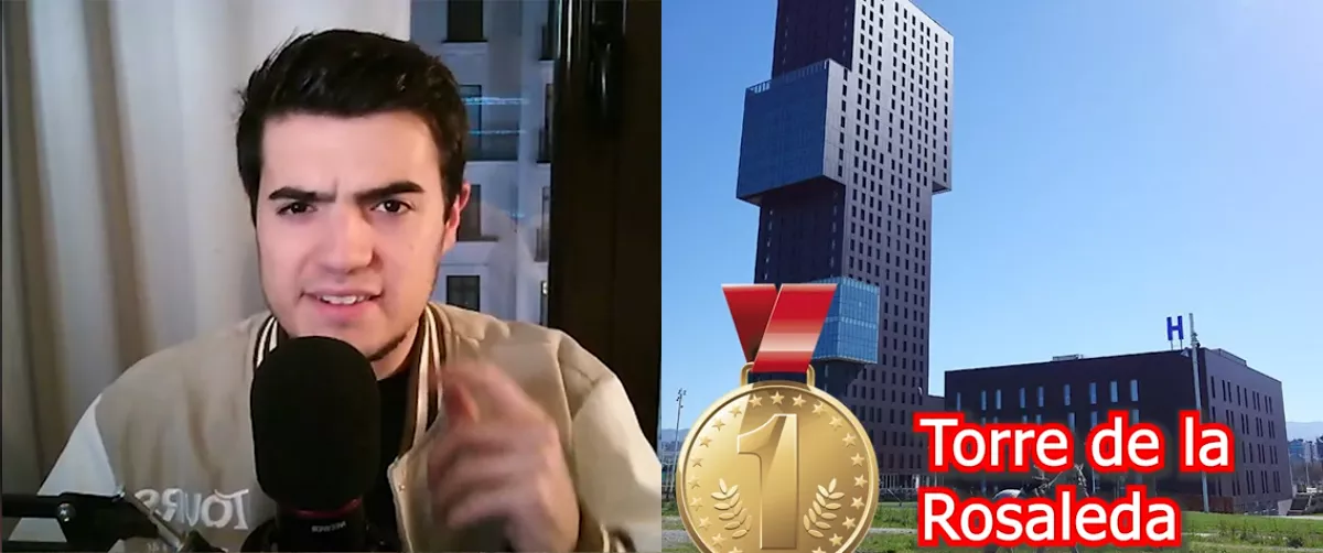 Vuelve el debate: otro 'tiktoker' elige a la Torre de la Rosaleda el ...