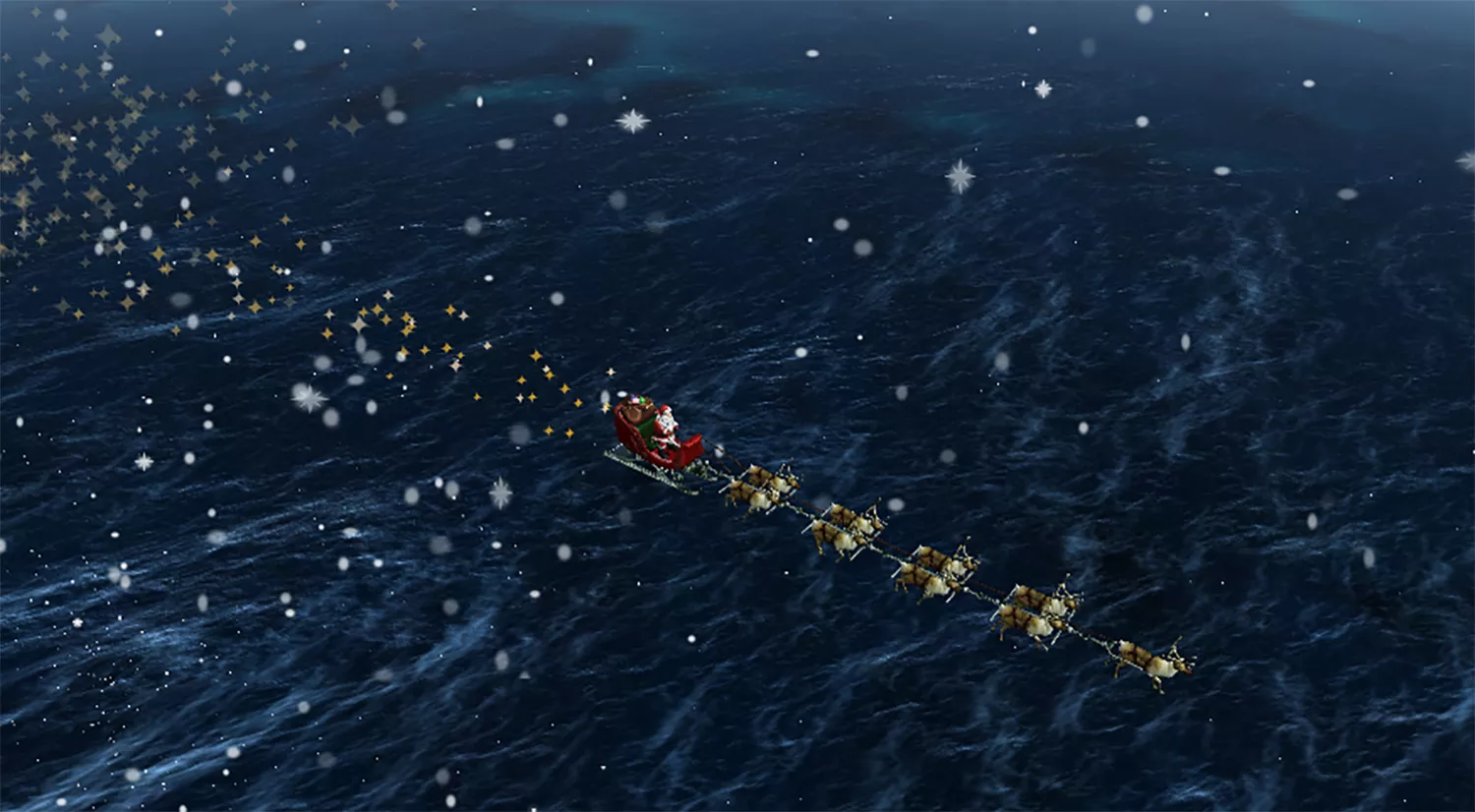 Sigue en DIRECTO el recorrido de Papá Noel: El trineo de Santa Claus repartiendo regalos por el ...