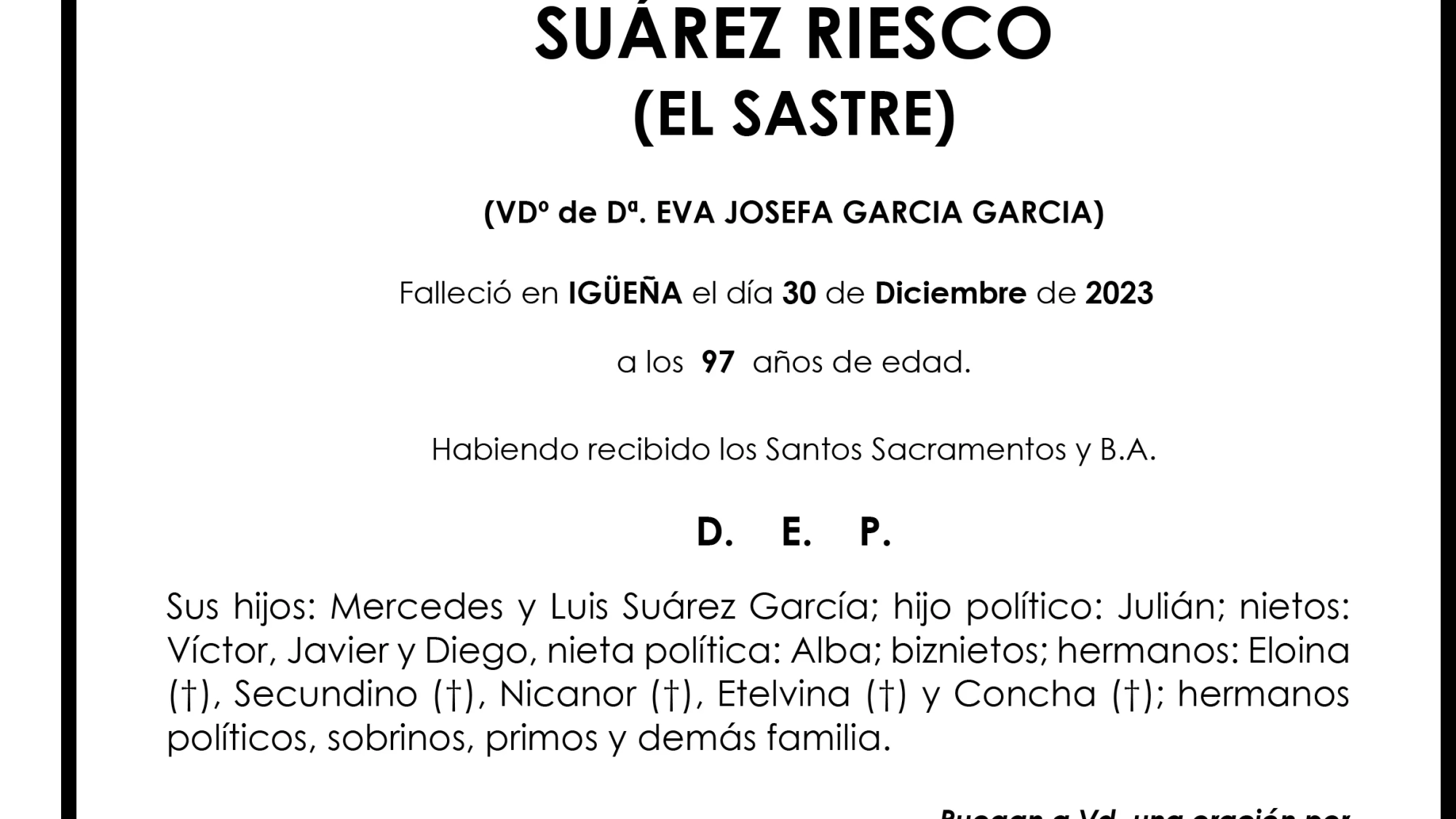 FEDERICO SUÁREZ RIESCO