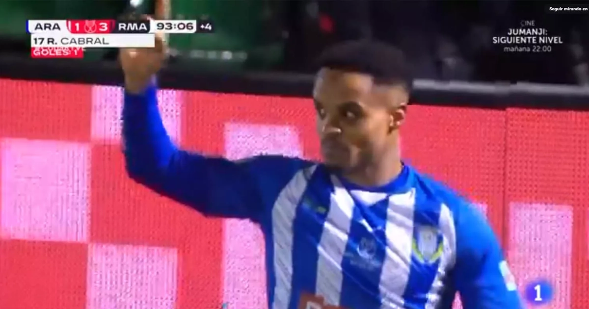 Raly Cabral dejó buenas sensaciones en el partido de Copa de la ...