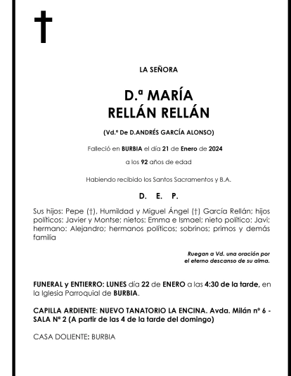 MARIA RELLAN RELLAN