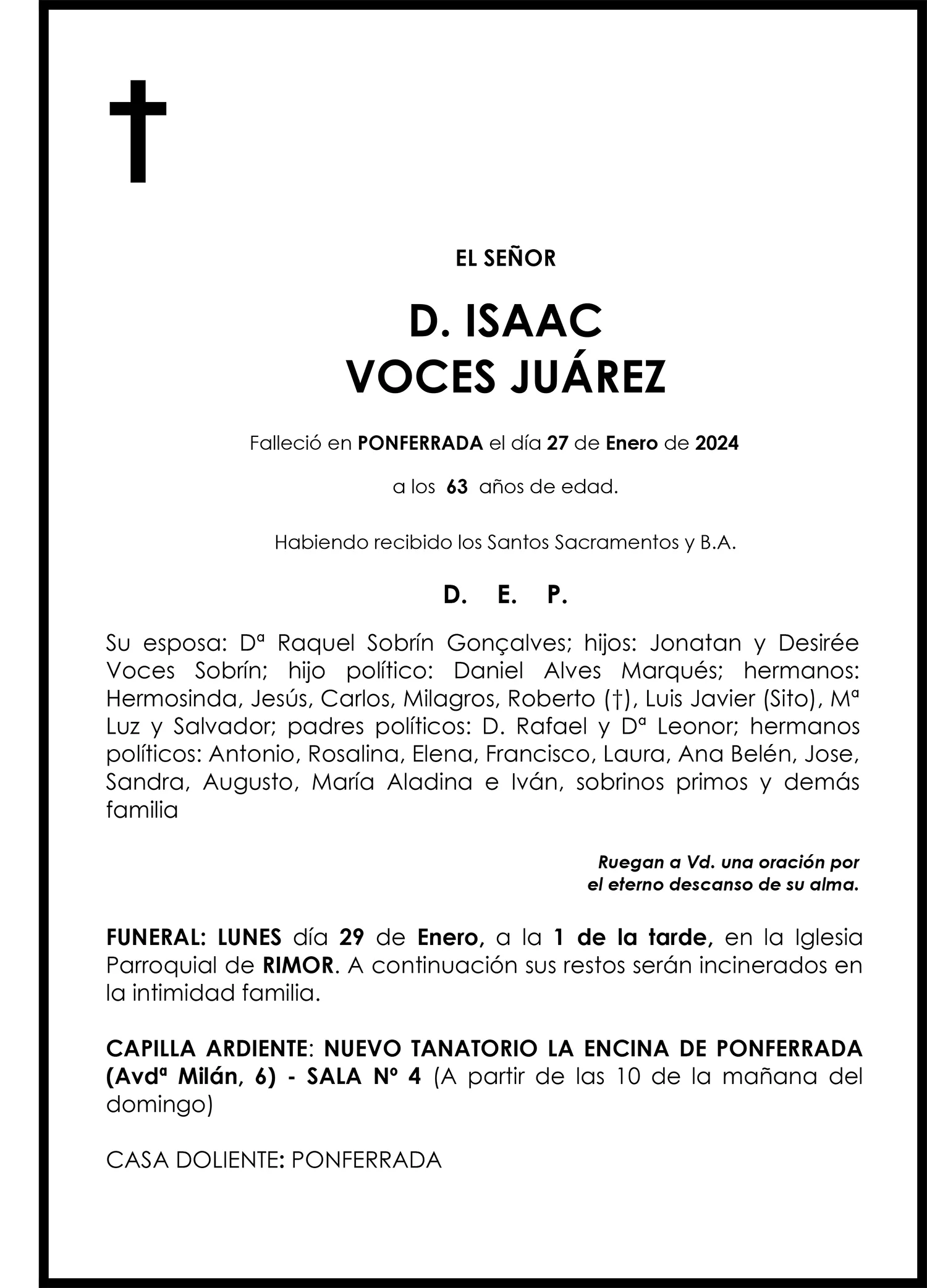 ISAAC VOCES JUÁREZ