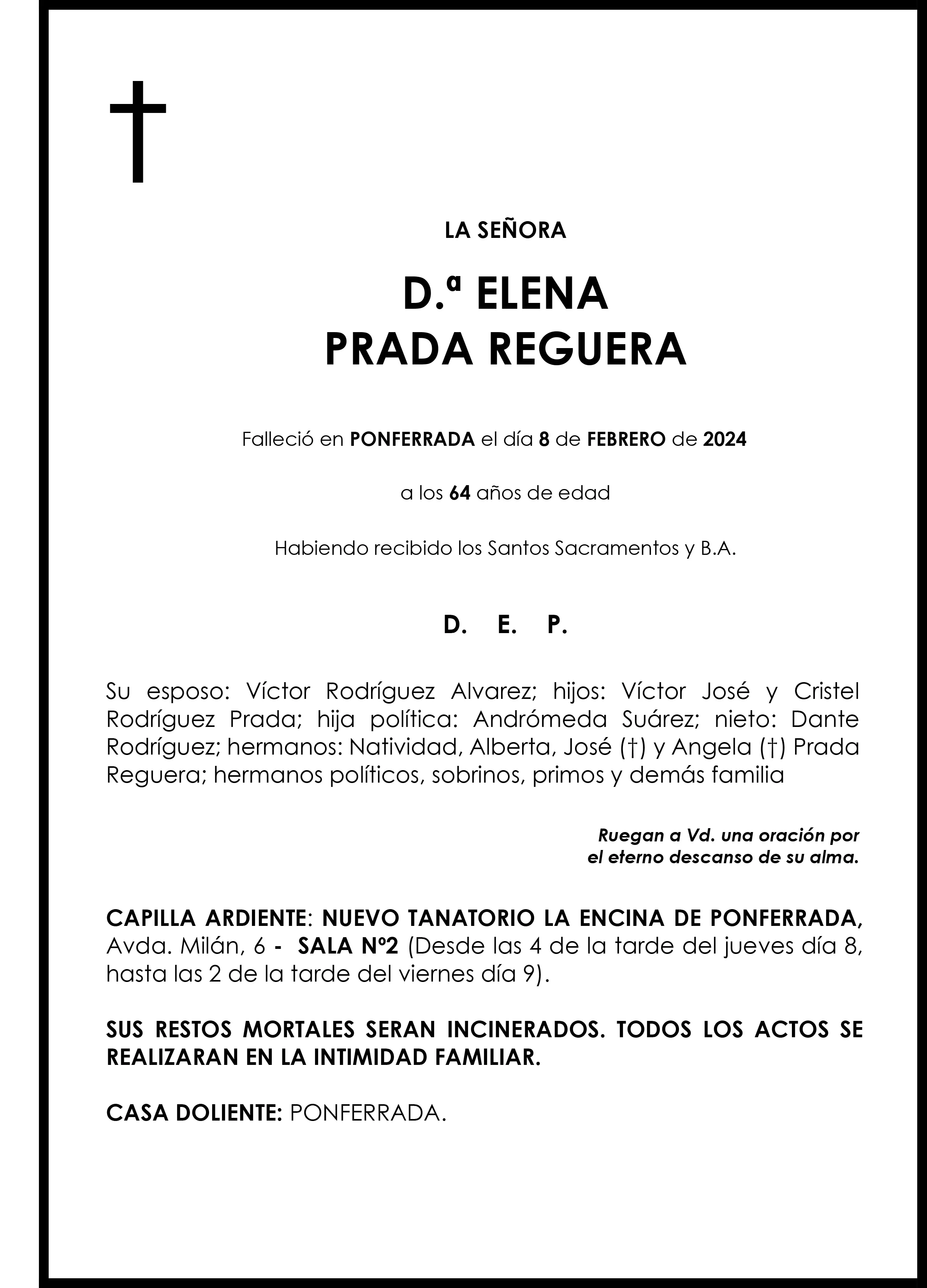 ELENA PRADA REGUERA