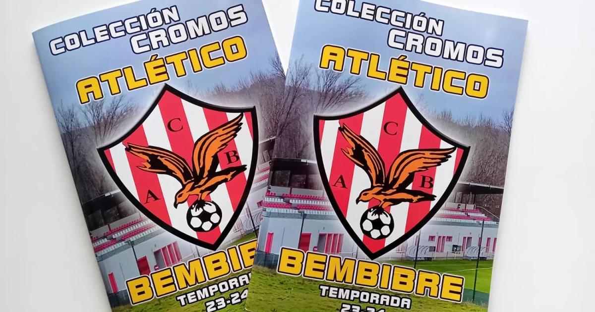 El Atlético Bembibre saca a la venta su colección de cromos
