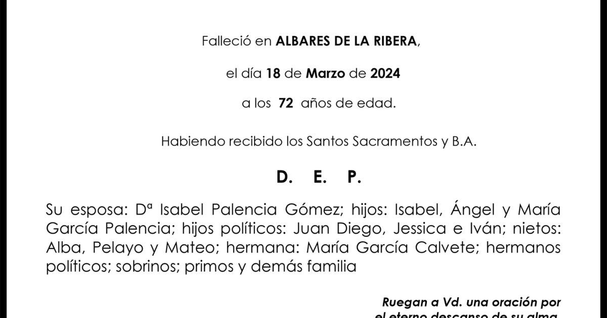 ANGEL GARCIA CALVETE