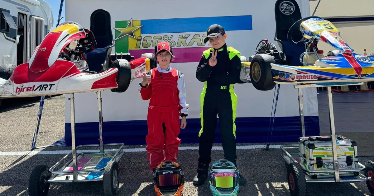 Los jóvenes pilotos Matteo Rodríguez y Enzo Prada representarán al ...