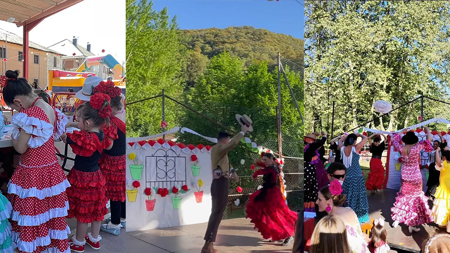 La Feria de Abril 'viste' de lunares Toral de Merayo