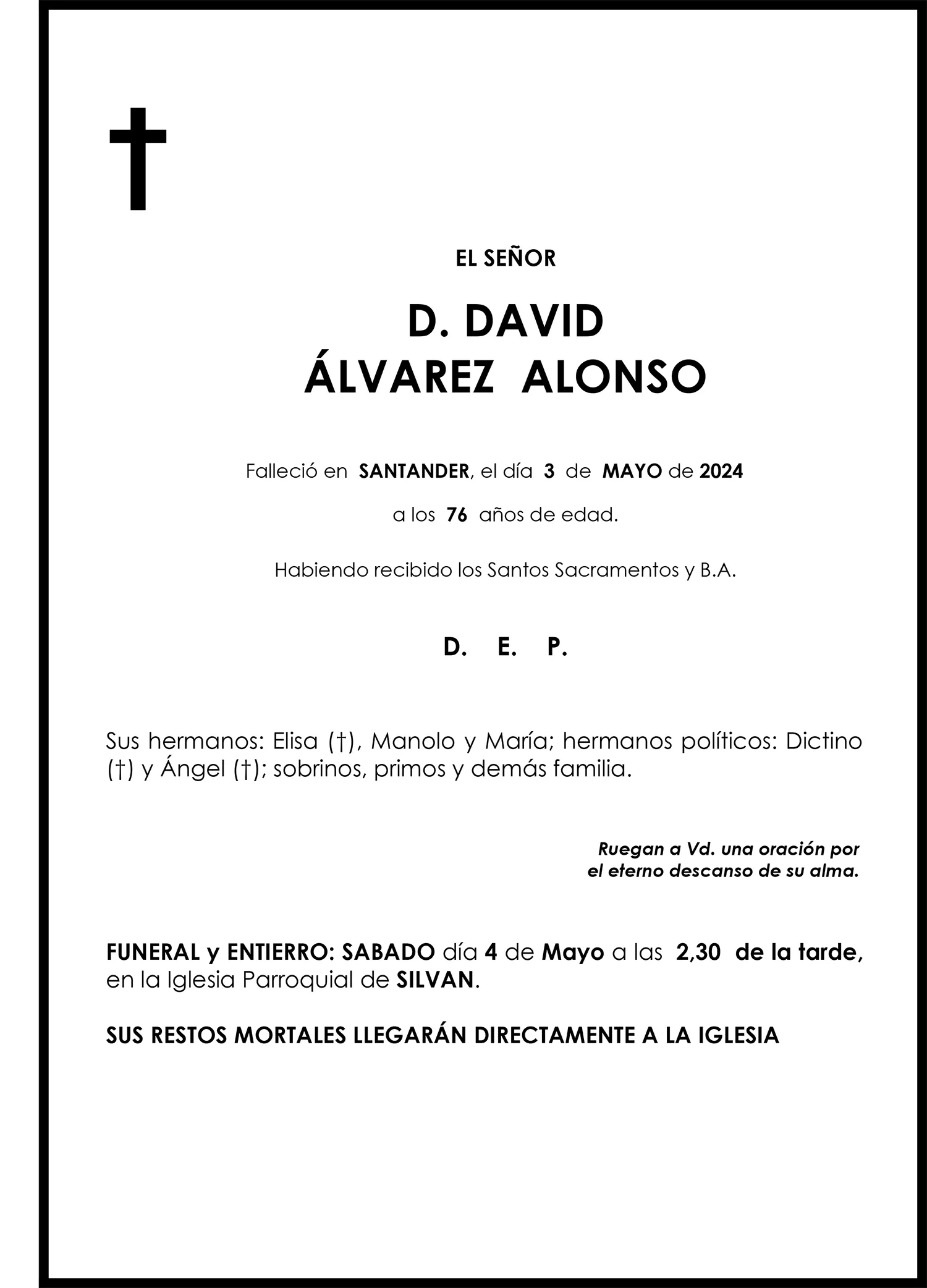 DAVID ÁLVAREZ ALONSO