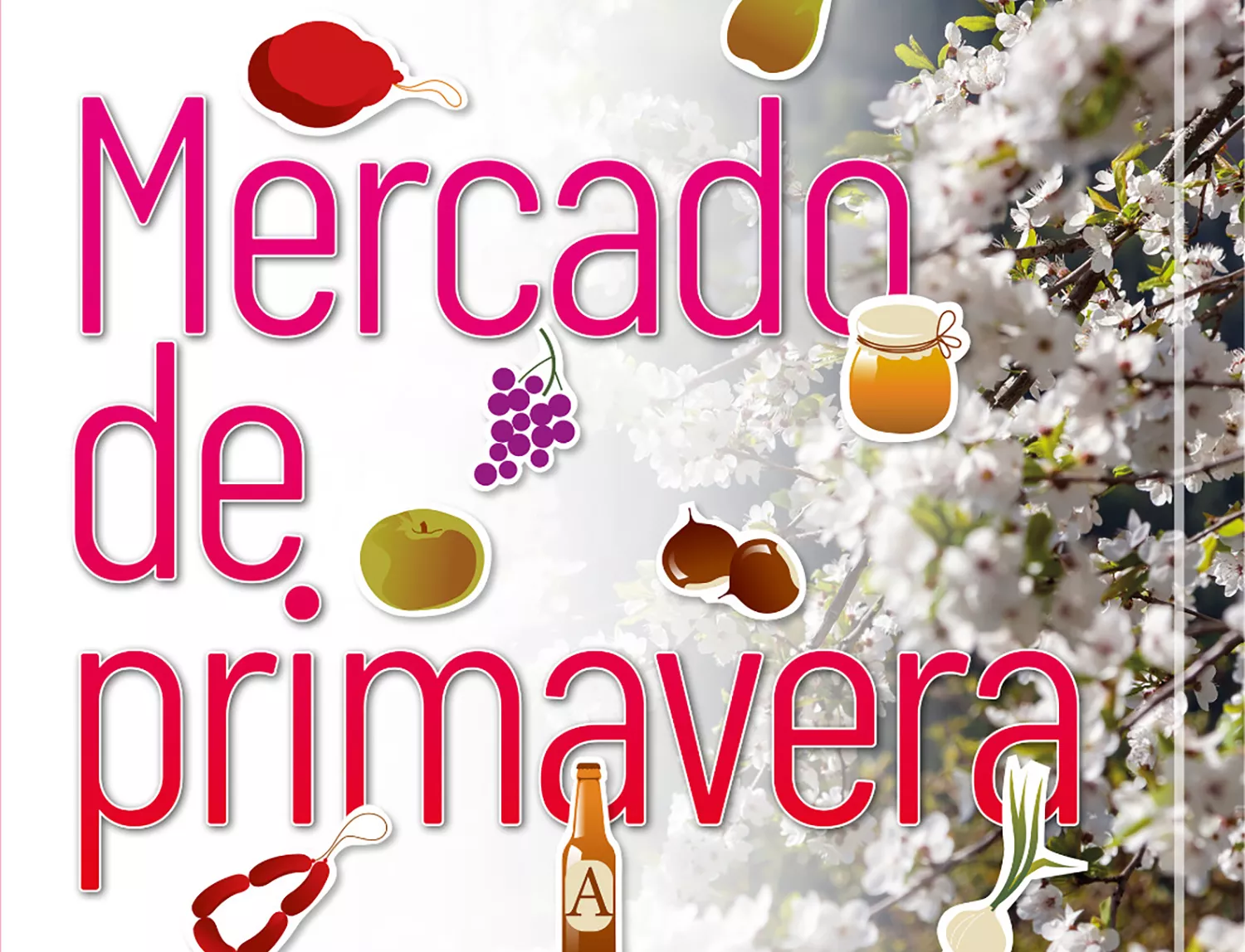 El Mercado de Primavera de Ponferrada florecerá el próximo sábado 18 de ...