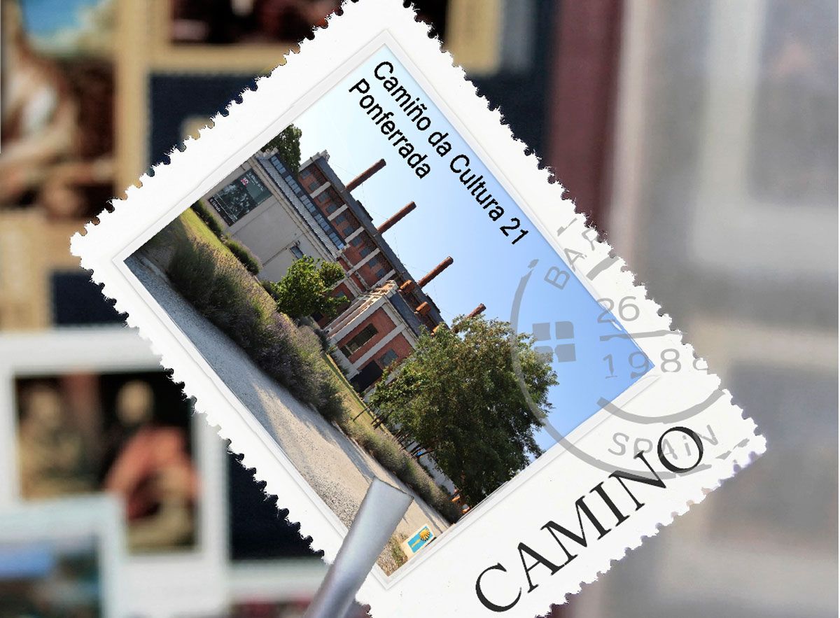 El Museo de la Energía 'desvela' su sello conmemorativo del Xacobeo