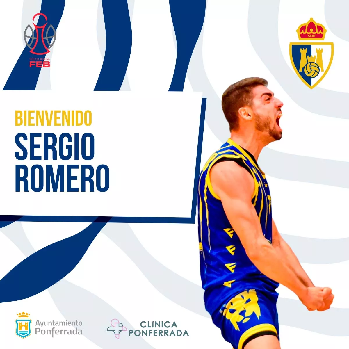 Sergio Romero nueva pieza para el Clínica Ponferrada SDP