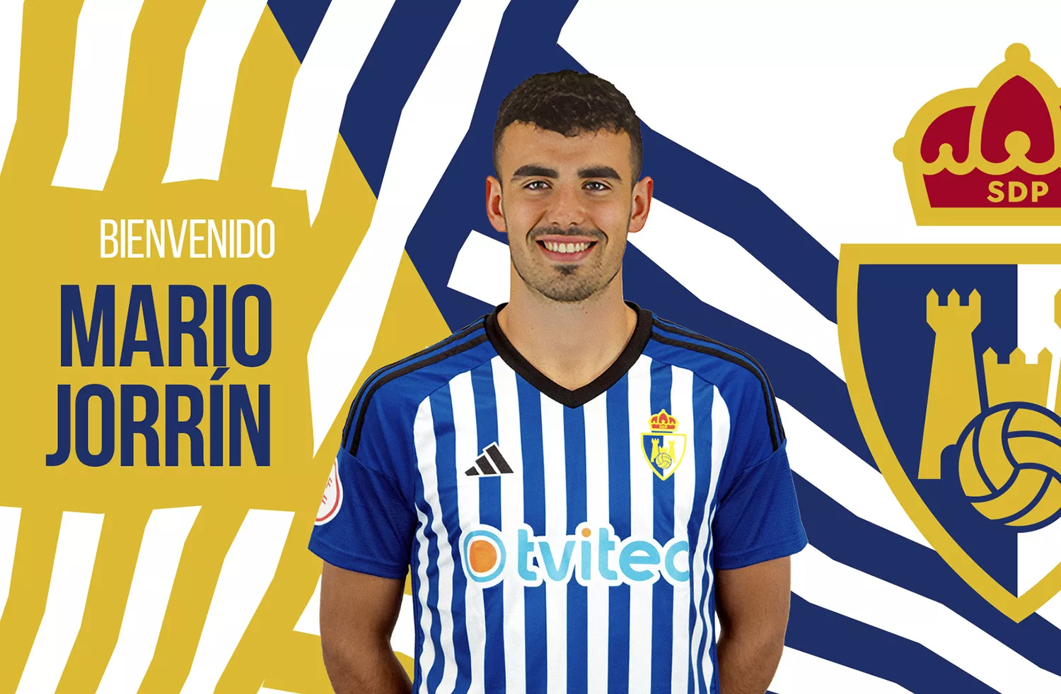 La Ponferradina anuncia su primer fichaje: el lateral derecho Mario Jorrín