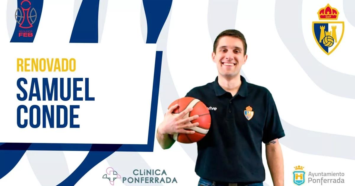 Samuel Conde renueva como entrenador del Clínica Ponferrada SDP