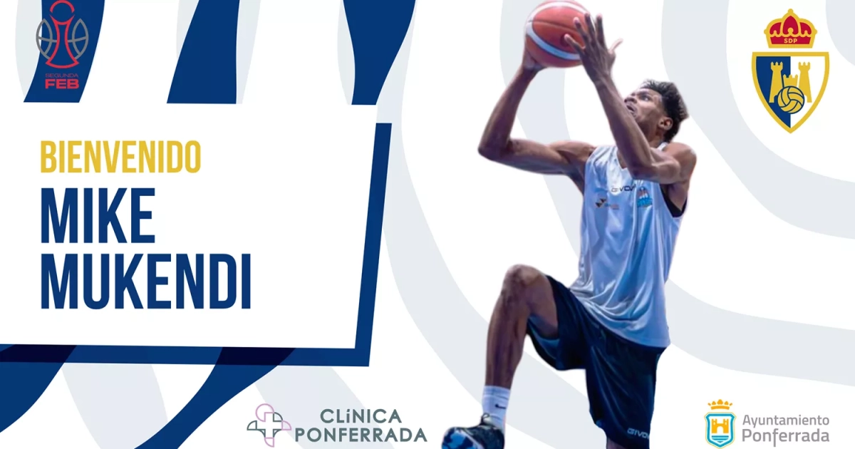 Mike Mukendi, nuevo fichaje del Clínica Ponferrada