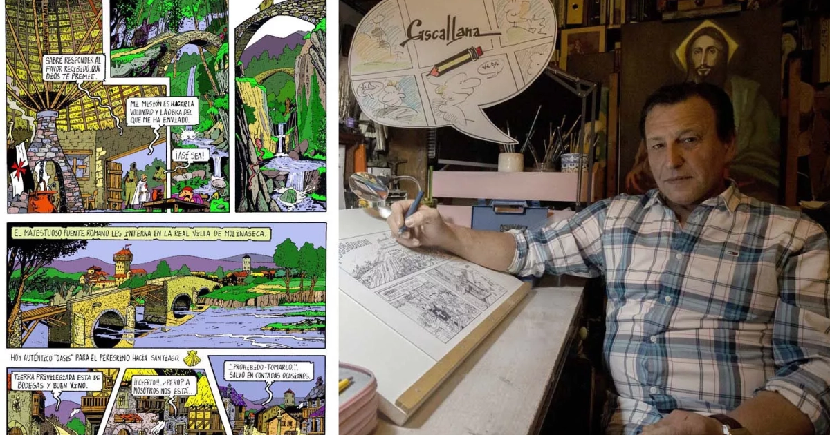 'El Señor de Bembibre' transformado en cómic: el dibujante berciano ...