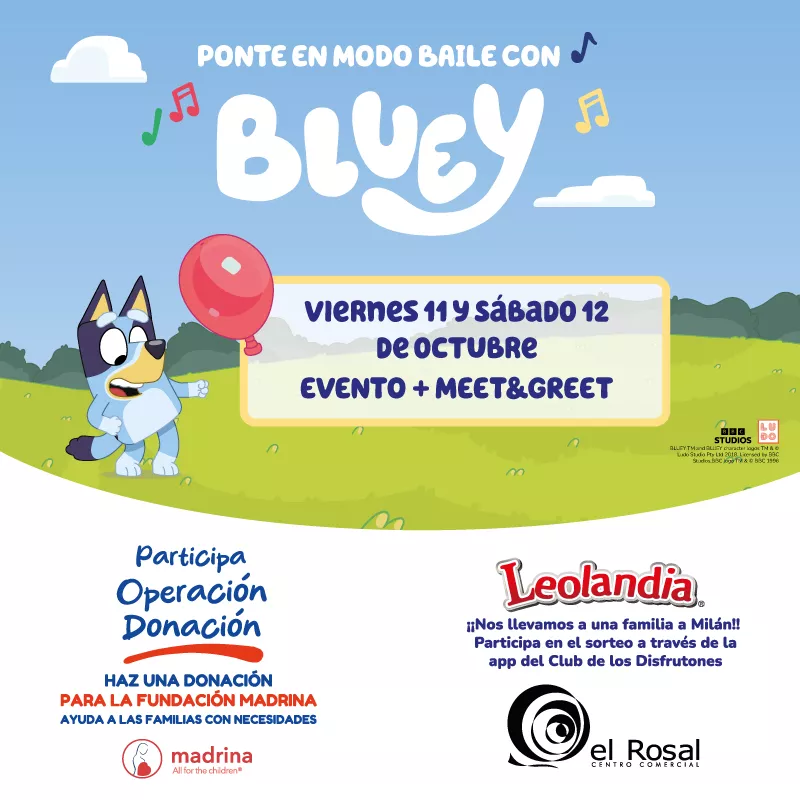 El Rosal ya tiene todo preparado para ponerse en modo baile con Bluey ...