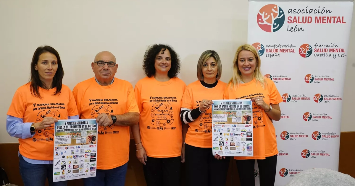 Ponferrada la celebra la V Marcha por la Salud Mental cuya recaudación servirá para habilitar un ...