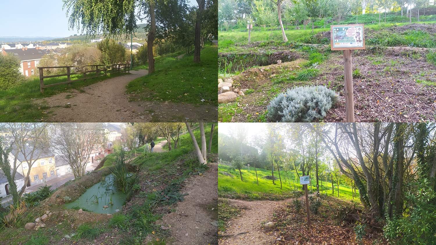 Ponferrada amplía la ladera del Parque del Plantío con dos kilómetros ...