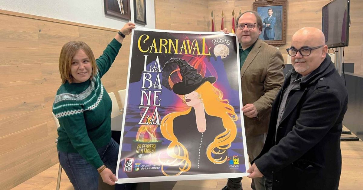La Bañeza ya se prepara para su carnaval y presenta el cartel ganador