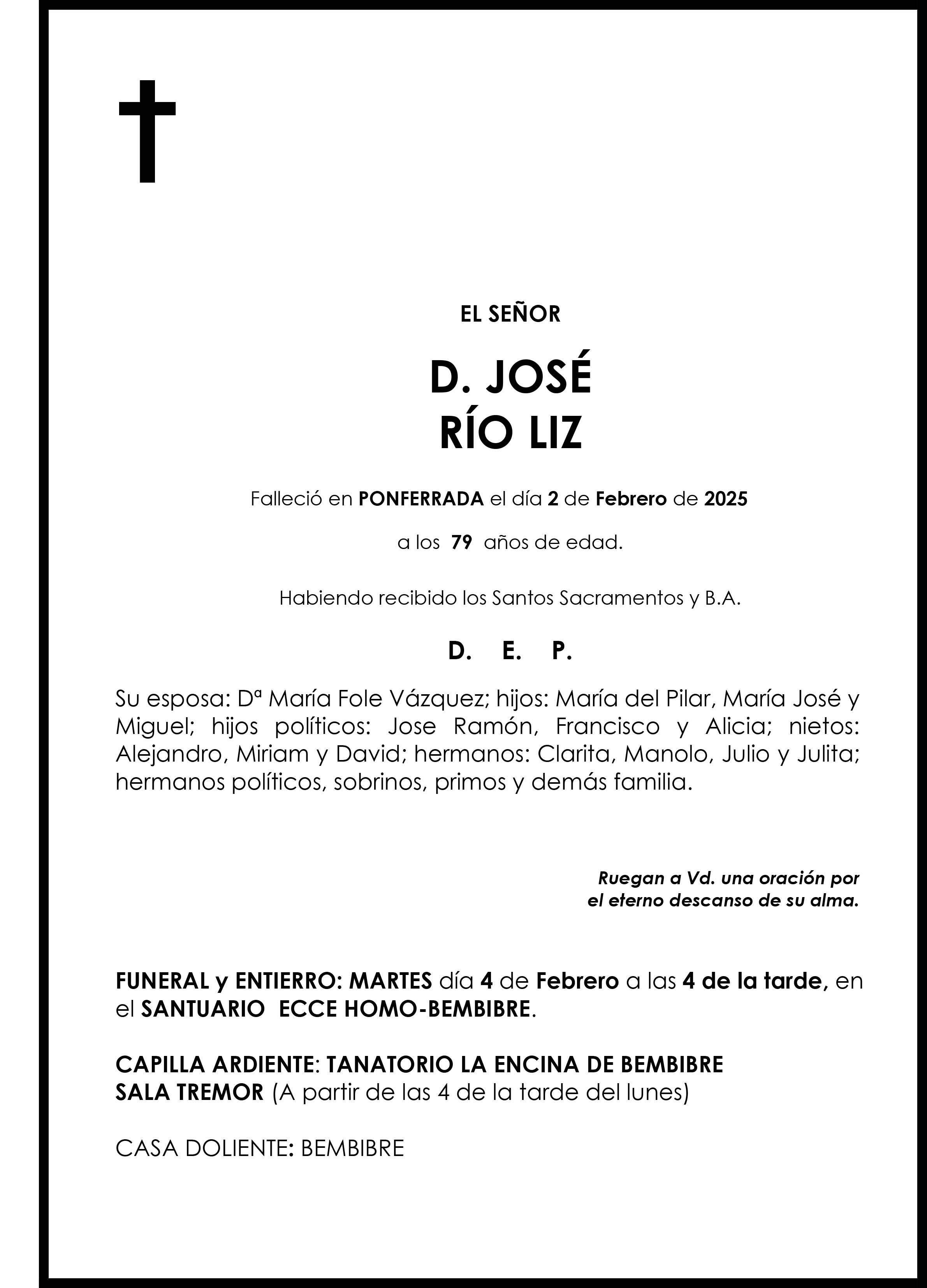 JOSE RIO LIZ