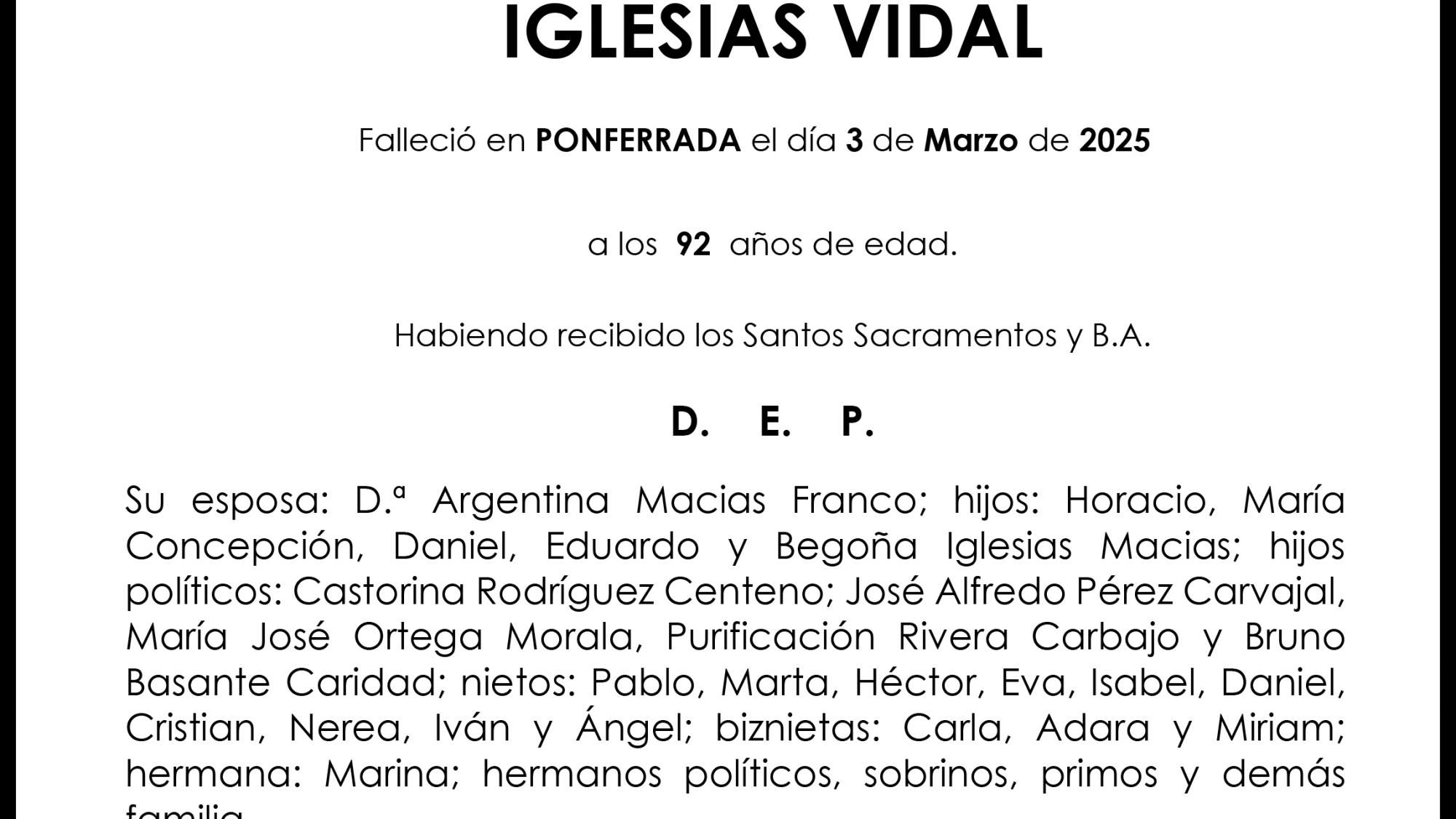 ANGEL IGLESIAS VIDAL