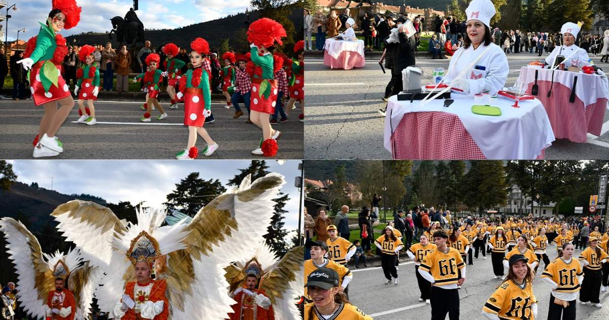 Álbum de fotos del gran desfile del martes de Carnaval en Ponferrada