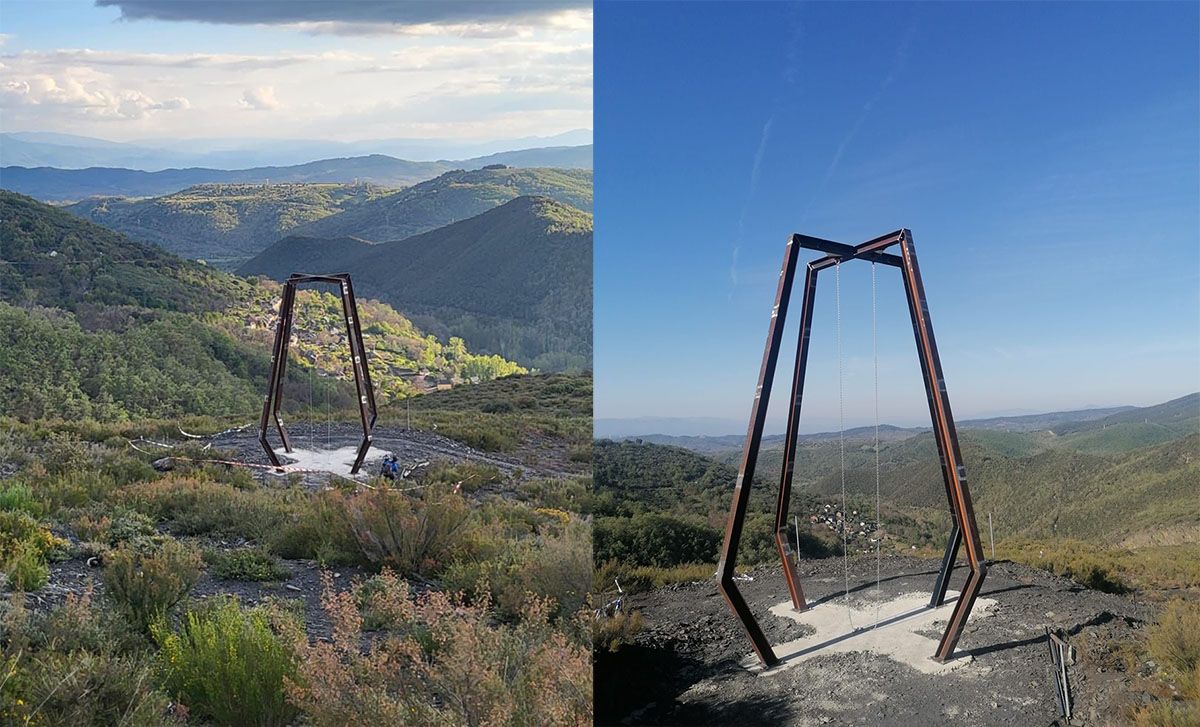 El columpio más alto de España se erguirá sobre el cañón del río ...