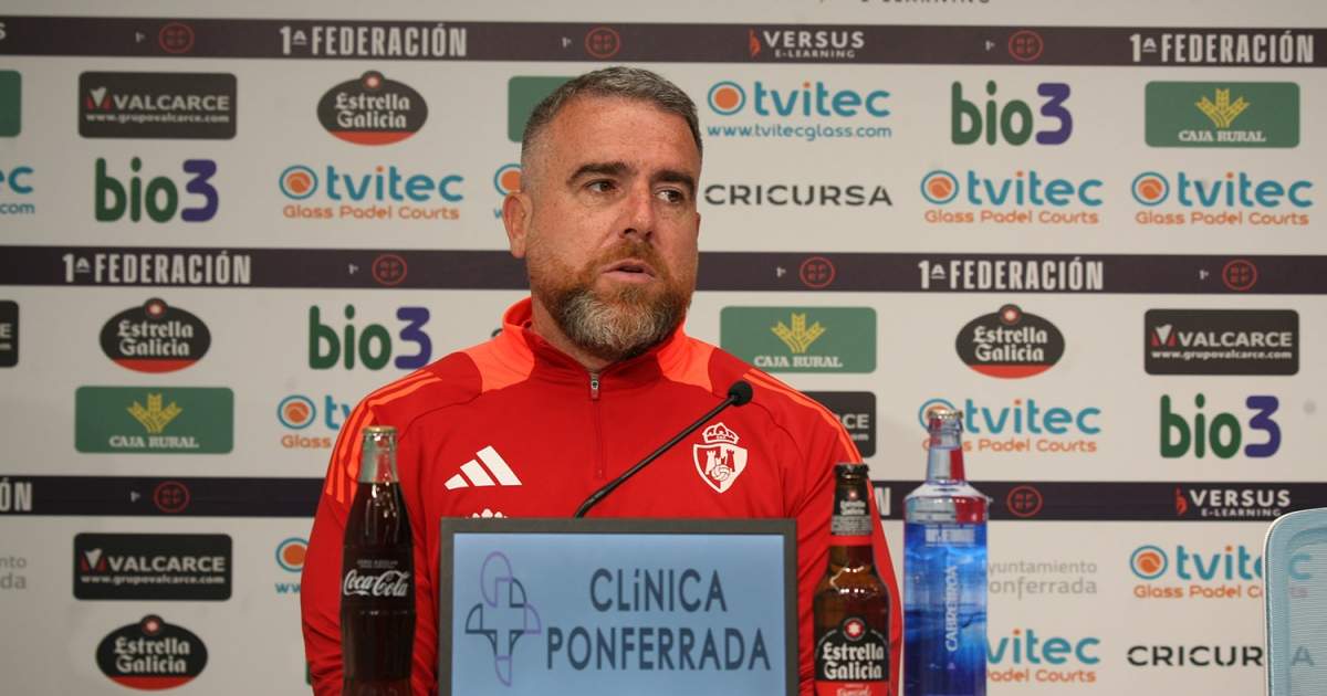 Javi Rey espera que la Ponferradina sacar adelante el partido ante el ...