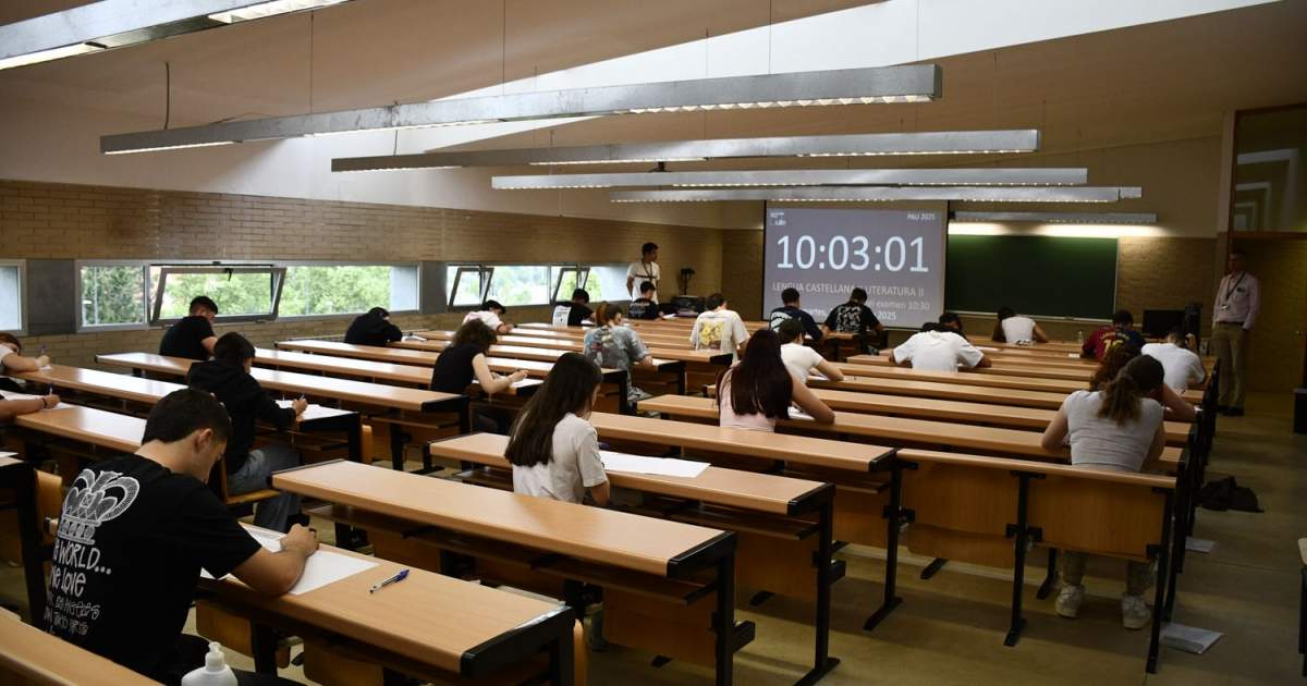 Casi 500 estudiantes se examinarán en la PAU en el Campus de Ponferrada