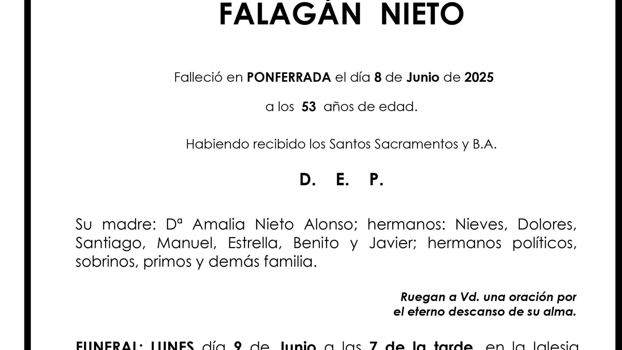 ALBERTO FALAGAN NIETO