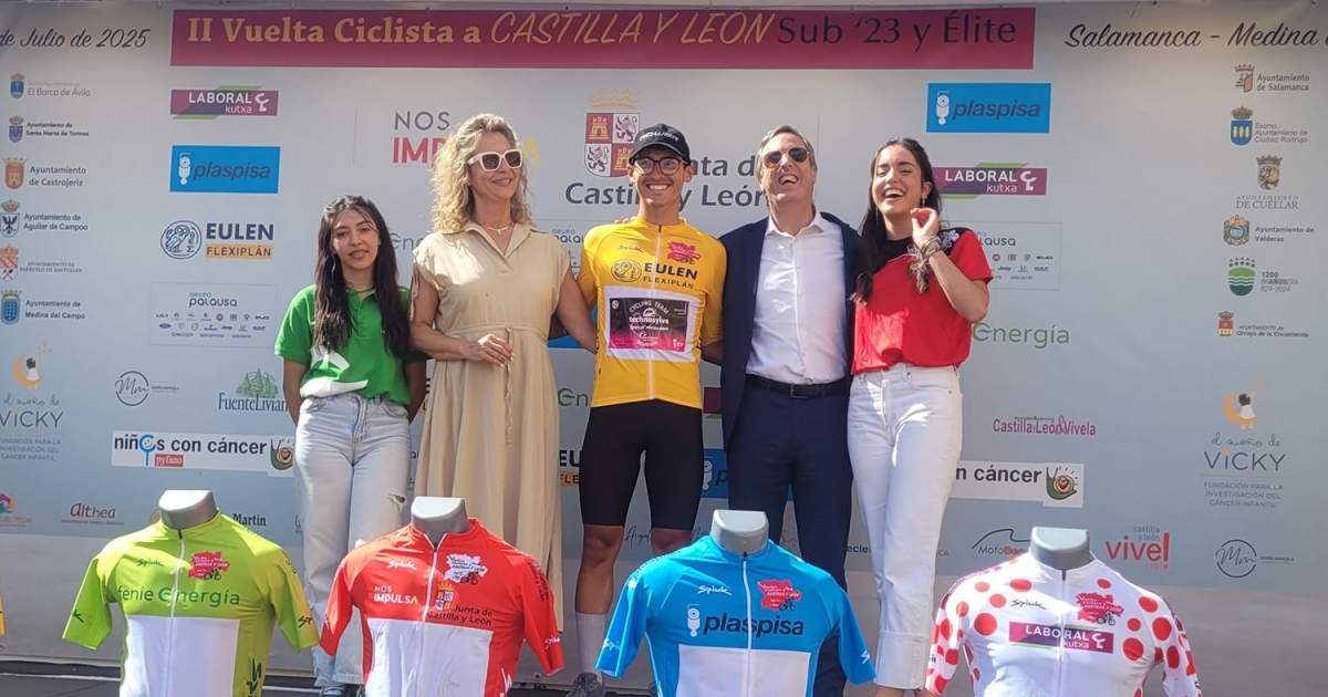 Fabrizio Crozzolo conquista Golobar y confirma el gran momento del Technosylva Bembibre Cycling Team