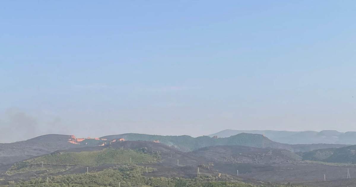 Así "resisten" Las Médulas superadas las 48 horas del origen del ...