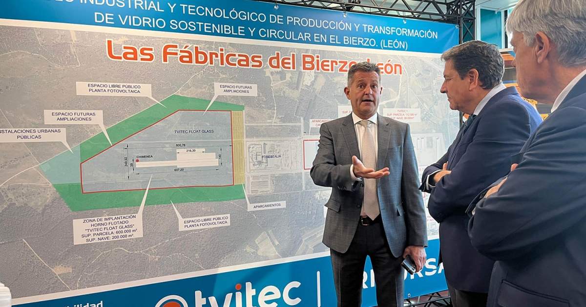 Los altos hornos de vidrio de Tvitec estarán en marcha en 2029 tras el ...