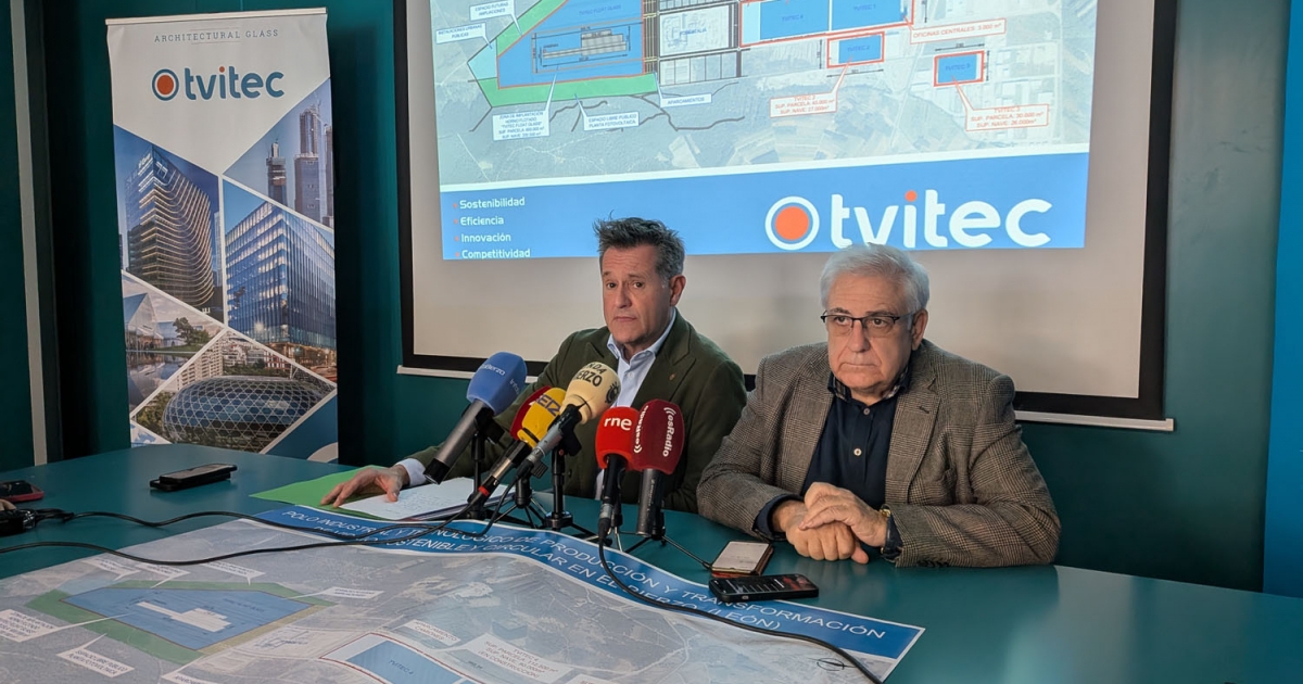 El futuro horno de vidrio 'float' de Tvitec se levantará en 2027 para ...