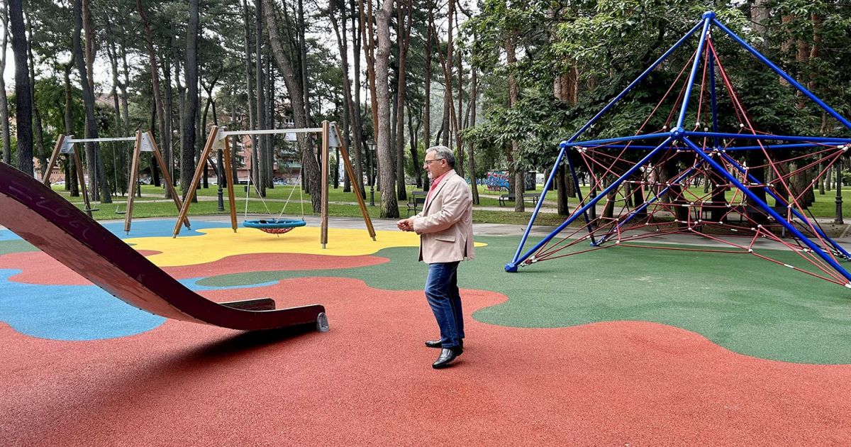 Finaliza la restauración de los parques infantiles del Temple ...