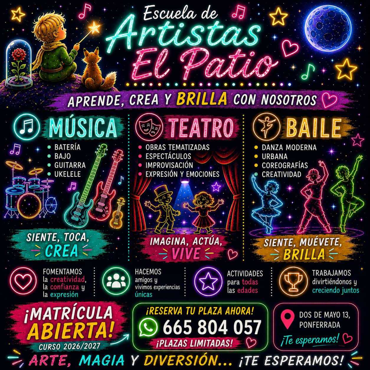 La Escuela de Artistas El Patio de Ponferrada abre sus inscripciones ...