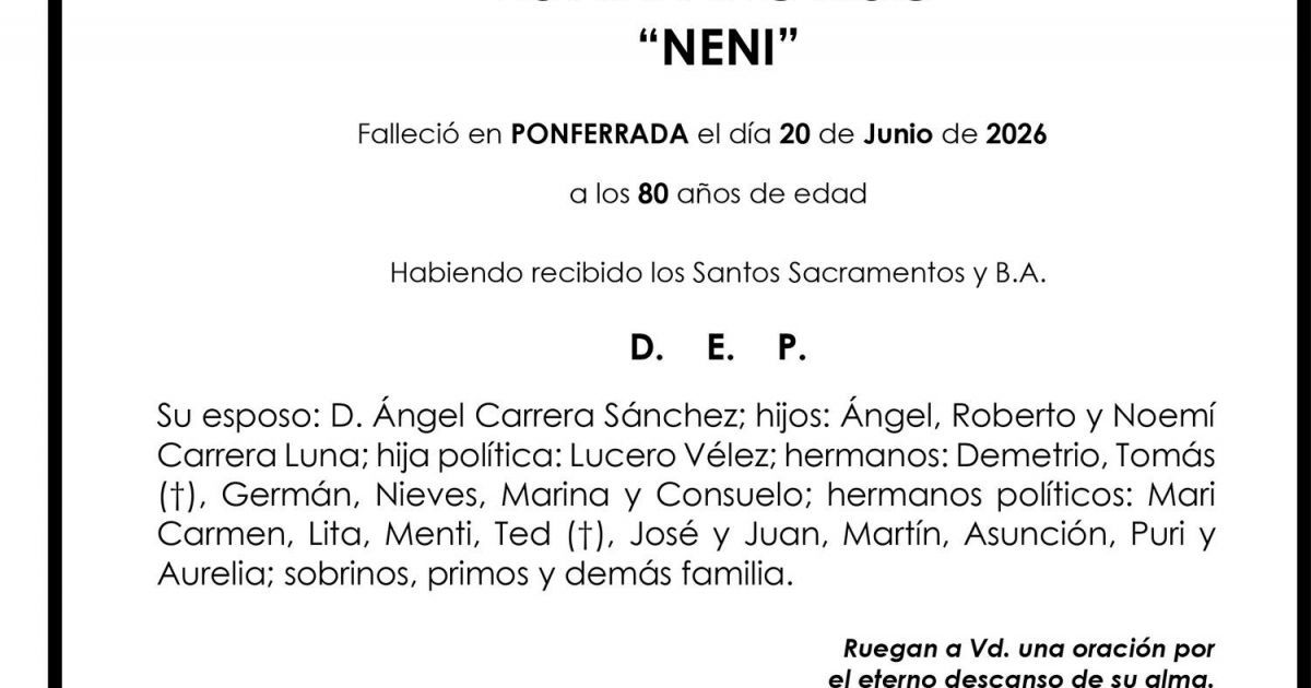 IRENE LUNA ALONSO “NENI”