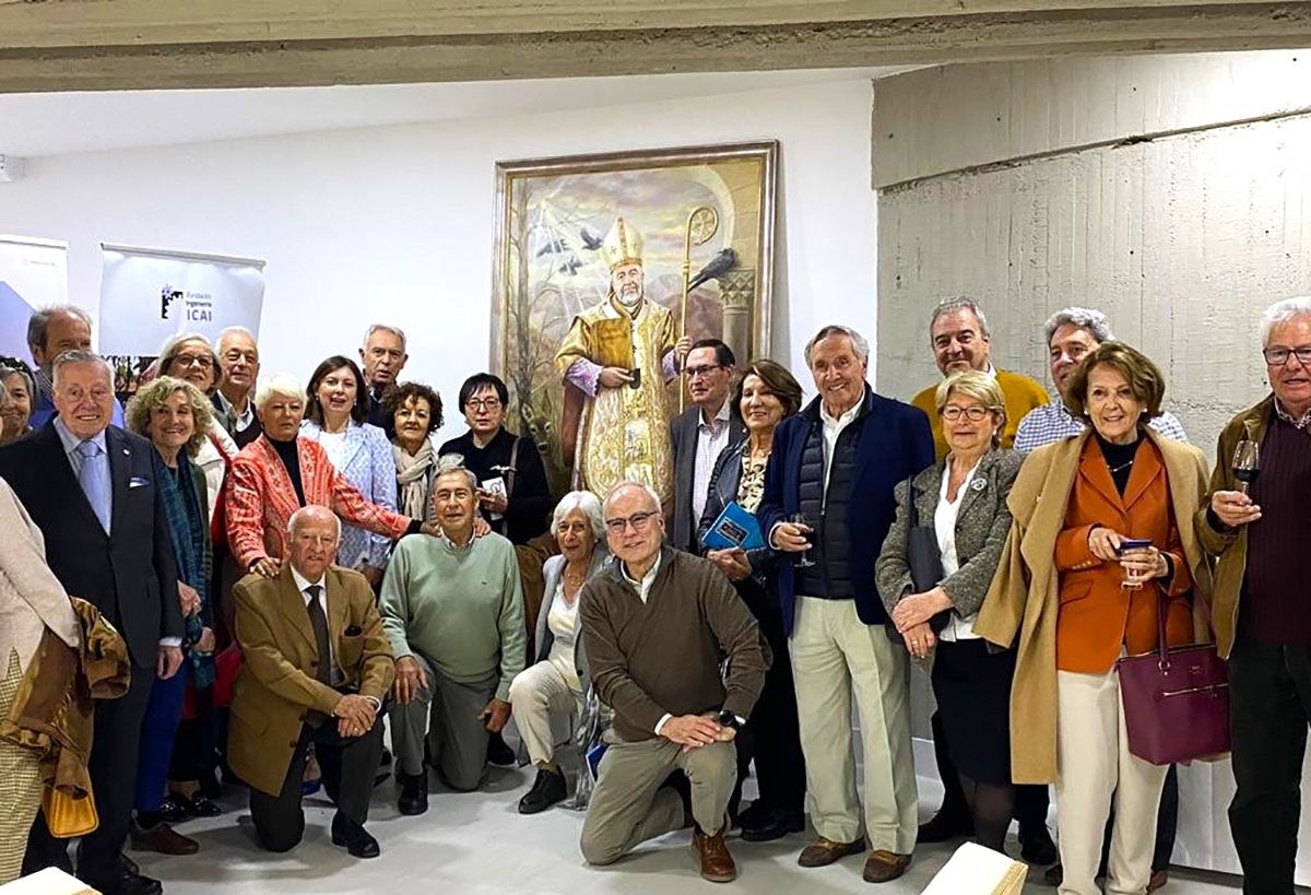 La pintora berciana Ana María Martínez lleva la historia de San ...