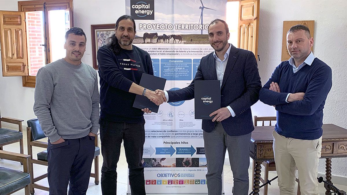 Capital Energy firma con el Ayuntamiento de Castrocontrigo los primeros ...